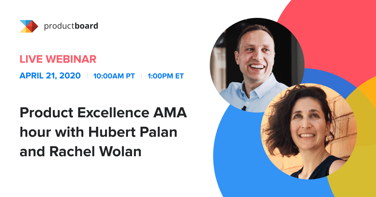 Virtual Event: Product Excellence AMA hour with Hubert Palan & Rachel ...
