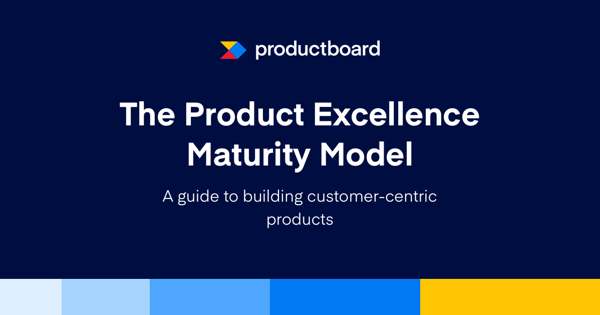 The Five Levels of Product Excellence Maturity | Productboard