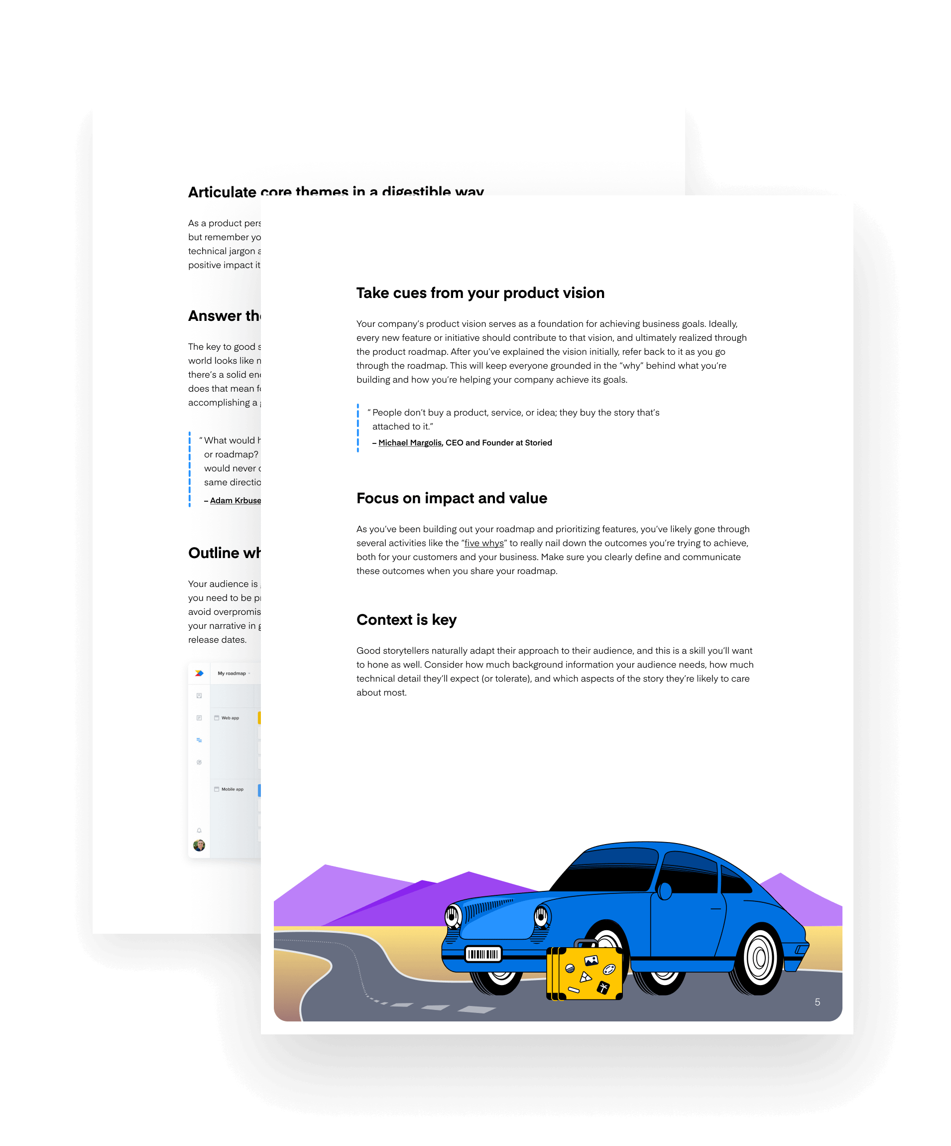 Product Survival Kit: Roadmap Storytelling | Productboard