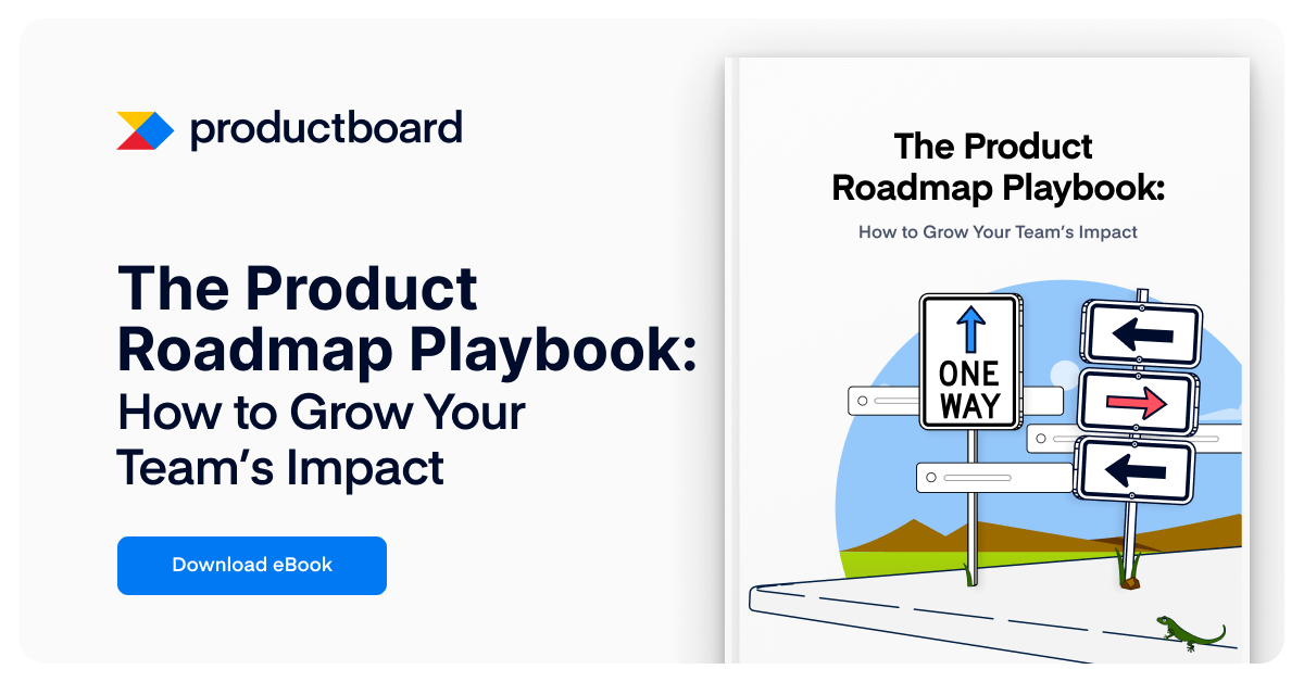 The Product Roadmap Playbook | Productboard