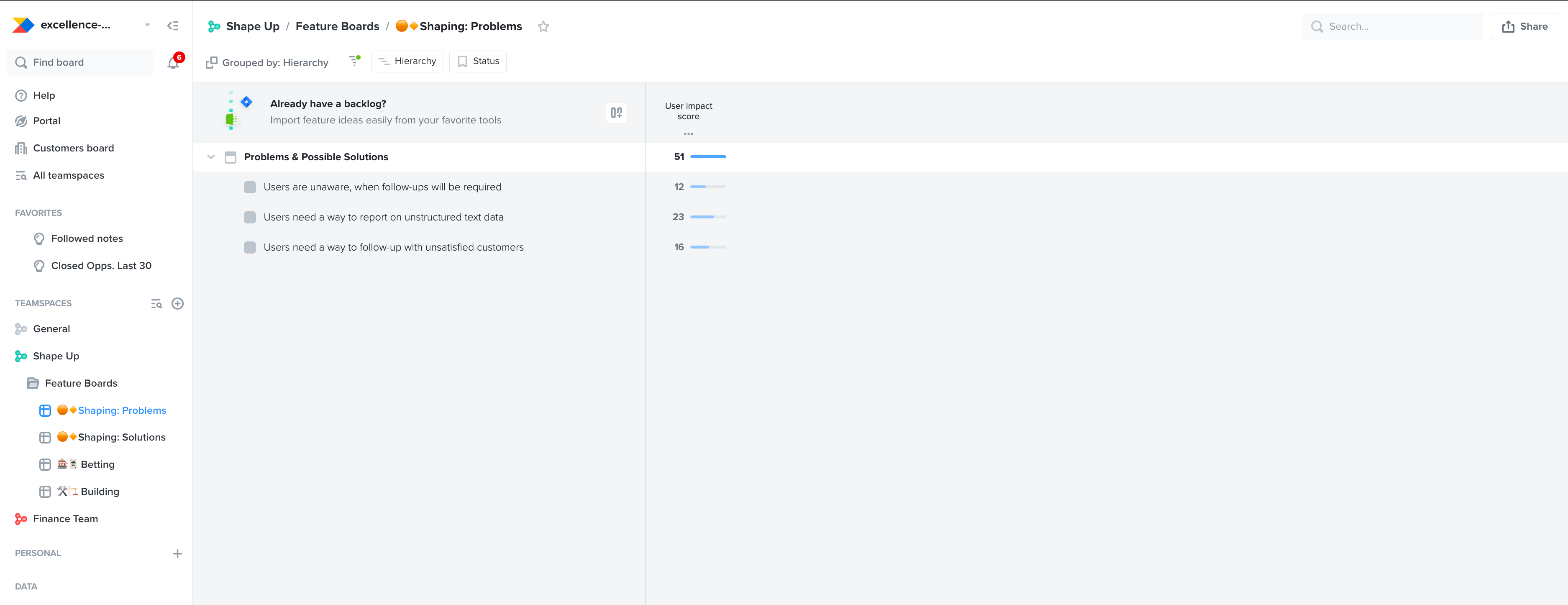 Shape up Product Development Process | Productboard