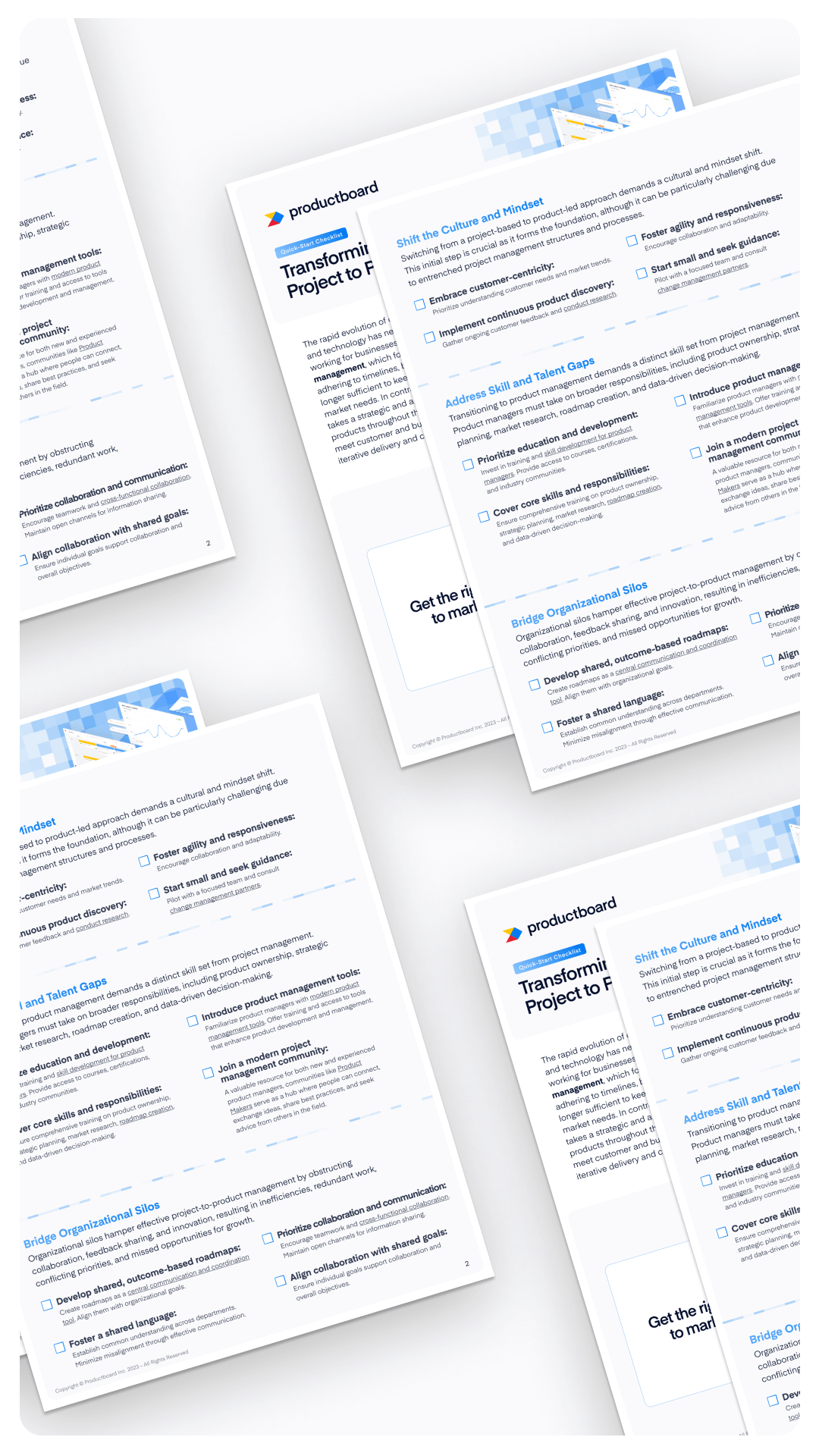 Quick-Start Digital Transformation Checklist | Productboard