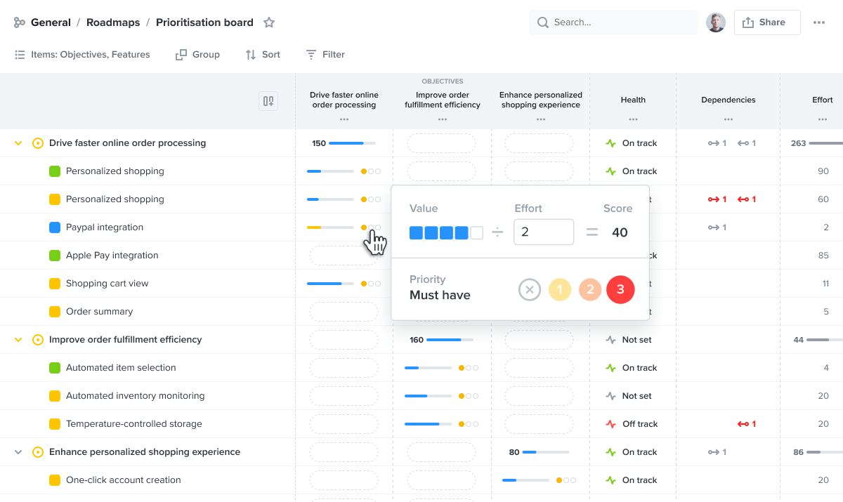 Digitize Customer Experiences | Productboard for Retail
