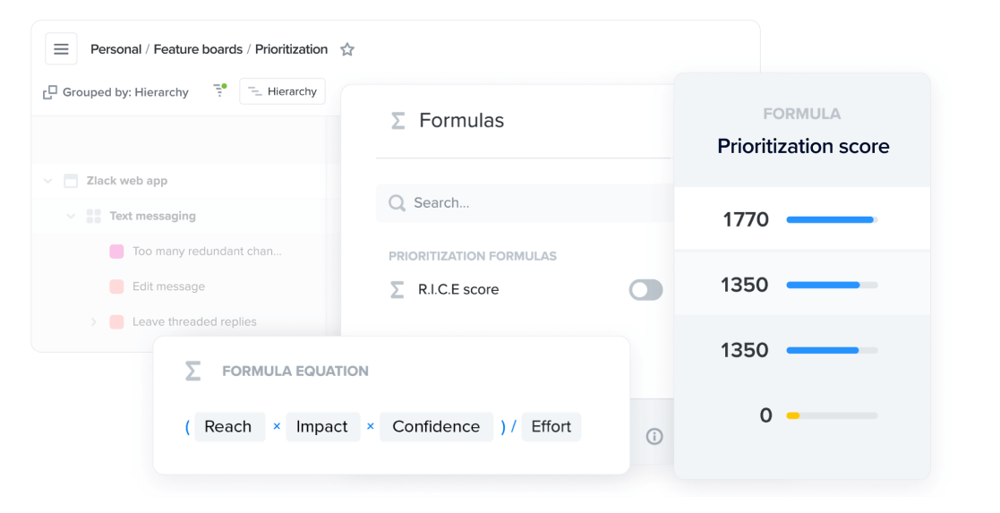 Data Driven Prioritization | Productboard Use Case