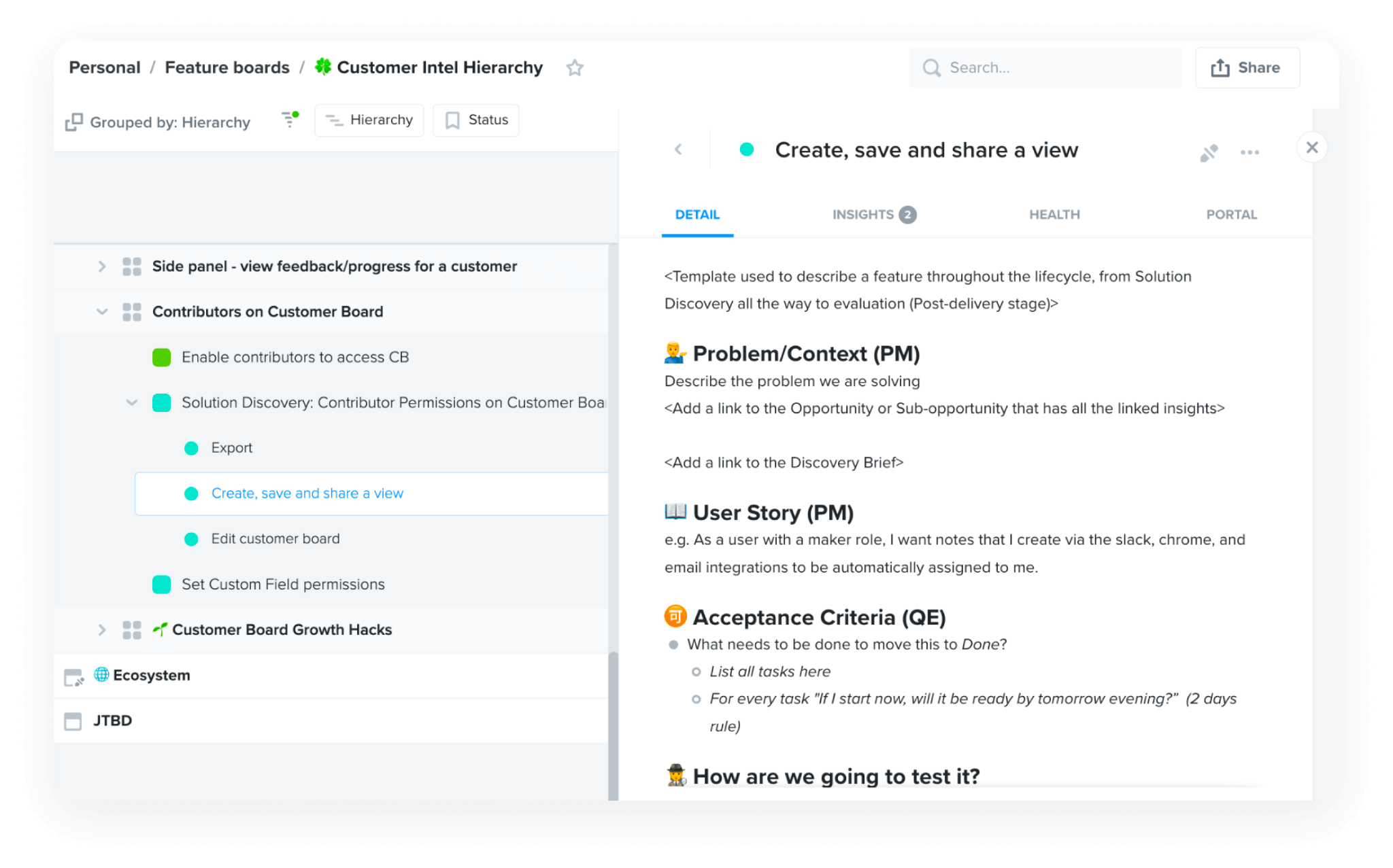 Use Cases, Features, and Capabilities | Productboard